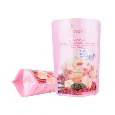 Ziplock Mylar Snack Storage Bags For Candy Custom Design Laminated