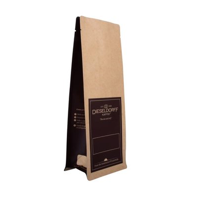 5lb Kraft Paper Coffee Food Ziplock Bags Manufacturer In China Customized Printing
